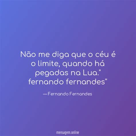 O CÉU É O LIMITE Não me diga que o céu é o limite