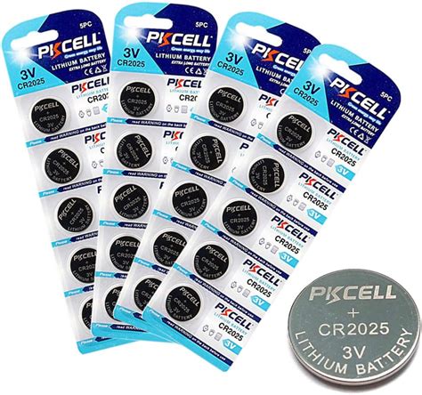 GP Pilas CR2025 Extra Batteries Pilas CR 2025 De Litio 3V Paquete