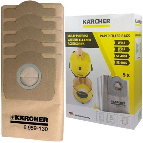 Kärcher Worek do odkurzacza papierowy 5 szt 12520254205 oficjalne