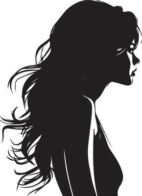 Silueta Mujer Sensual Vectores Iconos Gráficos y Fondos para