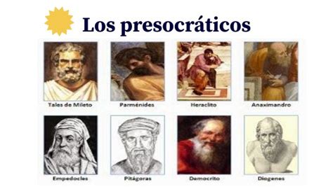 Los Presocr Ticos