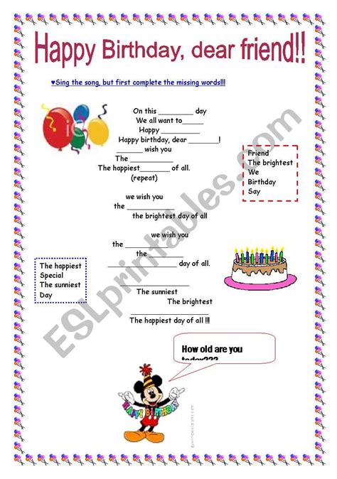 Total 48 Imagem Happy Birthday Complete Song Br Thptnganamst Edu Vn
