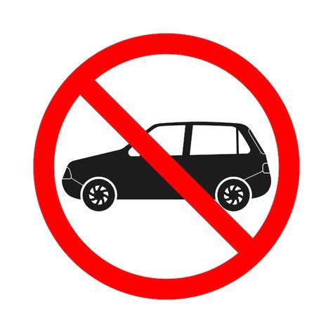 Página 2 Vectores e ilustraciones de Prohibido coches para descargar