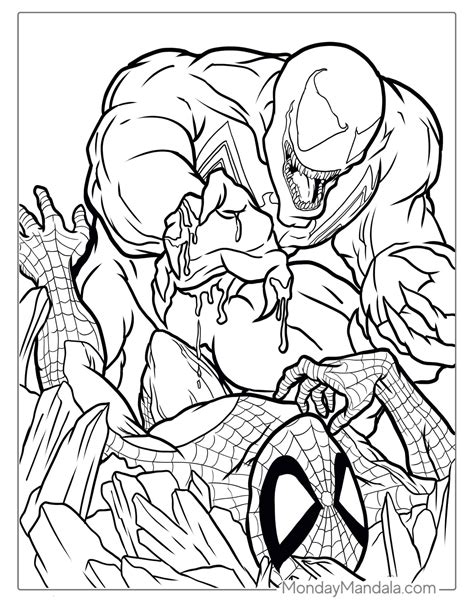 40 Spider Man Coloring Pages Free Pdf Printables Artofit