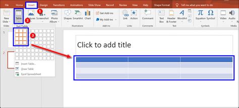 Add Or Delete Table Rows And Columns In Powerpoint 2024