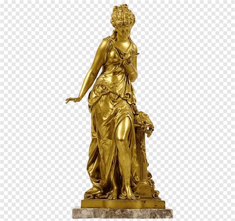 Estatua escultura clásica águila real joyas marco dorado historia