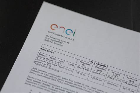 Anunțul ENEL despre facturile la gaze și curent pentru luna ianuarie