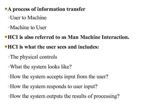 human computer interaction lecture 4 outline introduction what