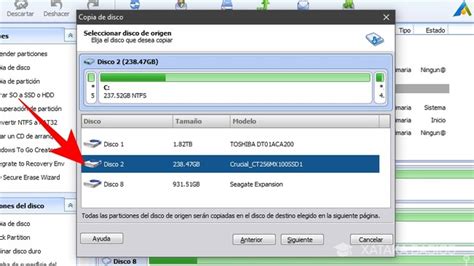 Cómo clonar tu disco duro en Windows