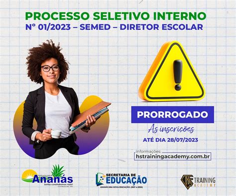 EDITAL DE ABERTURA DE PROCESSO SELETIVO INTERNO Nº 01 2023 SEMED DE