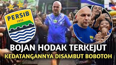 Bojan Hodak Terpukau Kedatangannya Disambut Meriah BobotohYaya