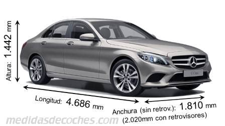 Medidas Mercedes Benz Clase C Berlina Maletero Y Dimensiones