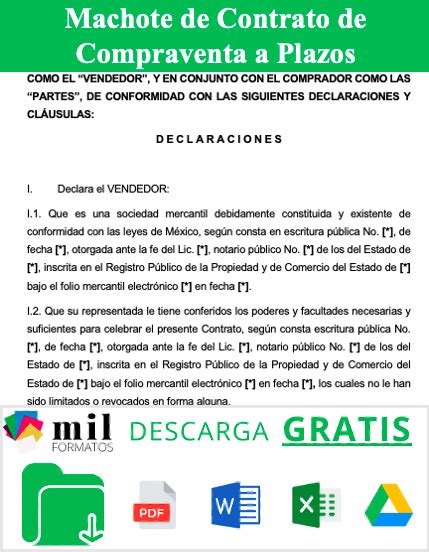 Rendici N Cambiar Penetraci N Contrato De Compraventa Plantilla Word