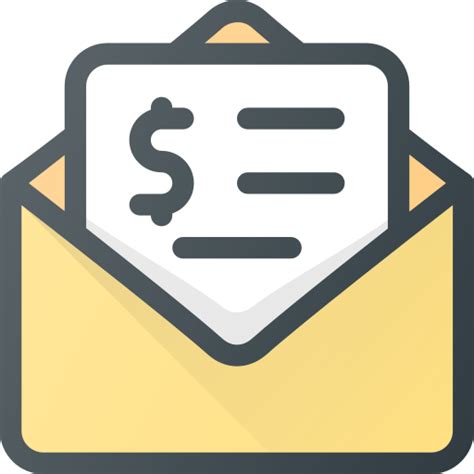 Invoice Icon Those Icons Lineal Color