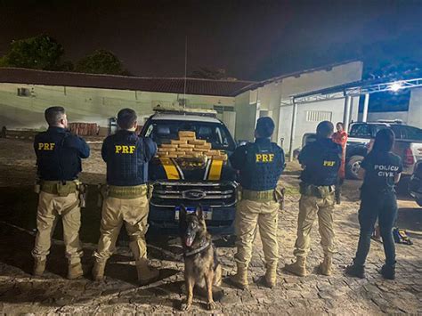 PRF apreende 20 Kg de pasta base de cocaína em Picos PI PORTAL