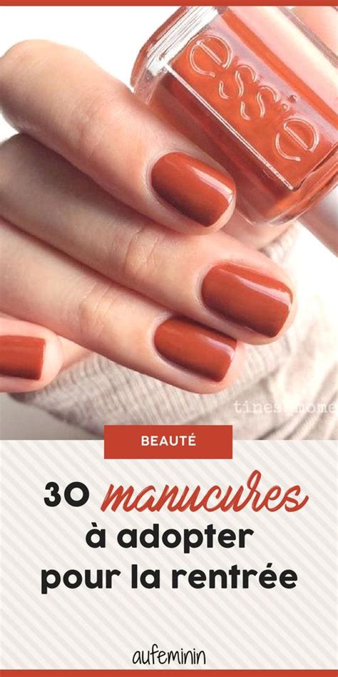 Les tendances manucure à adopter cet automne Manicure Pretty