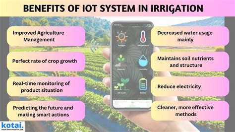 Smart Irrigation System Using IoT In Agriculture Kotai Electronics