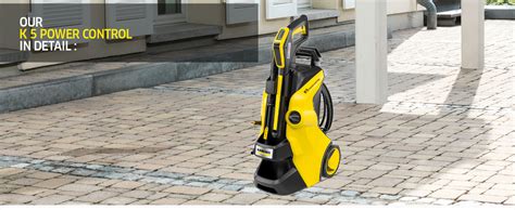 Kärcher K 5 Power Control high pressure washer Intelligent app support