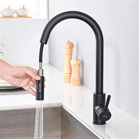 Robinet De Cuisine Avec Douchette Noir Les Meilleurs De Yaveo Fr