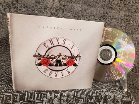 Guns N Roses Greatest Hits CD Axl Izzy Duff Steven And Slash Welcome