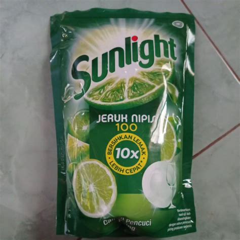 Jual Sunlight Pencuci Piring Jeruk Nipis Ml Shopee Indonesia