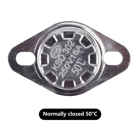 Thermostat Bim Tallique KSD302 Interrupteur De Temp Rature 16A 250V