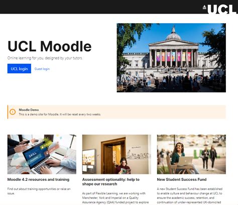 Countdown To Moodle 4 Ready Set Demo UCL Digital Education Team Blog