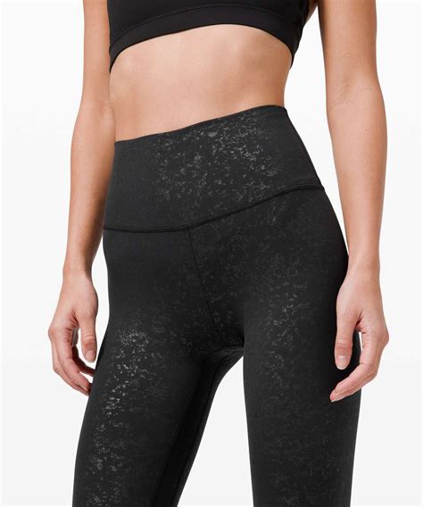 Lululemon Align Pant Speckle Emboss Black Lulu Fanatics