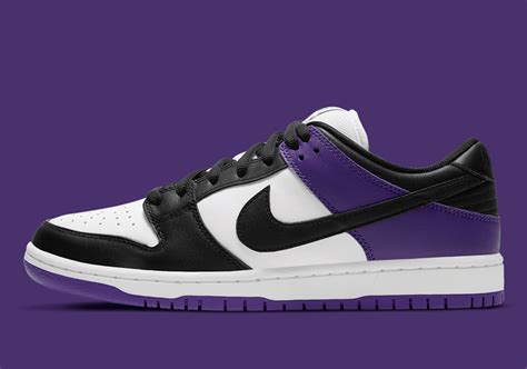 Nike SB Dunk Low Pro Court Purple BQ6817 500 Sneaker Style
