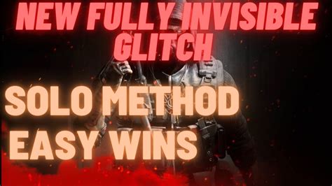 WARZONE NEW INVISIBILITY GLITCH REBIRTH ISLAND FULL METHOD YouTube