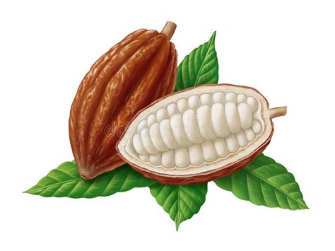 Cocoa Beans Stock Illustrations Cocoa Beans Stock