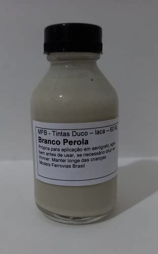 Mfb Tintas Branco Perola Duco Laca Nitrocelulose MercadoLivre