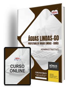 Apostila Prefeitura de Águas Lindas Administrativo 2024 Download Apostila