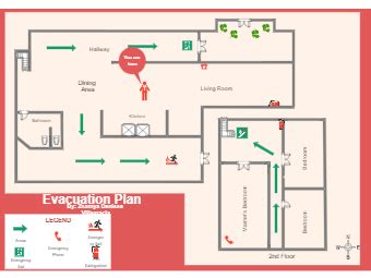 Evacuation Plan Templates Edrawmax Free Editable