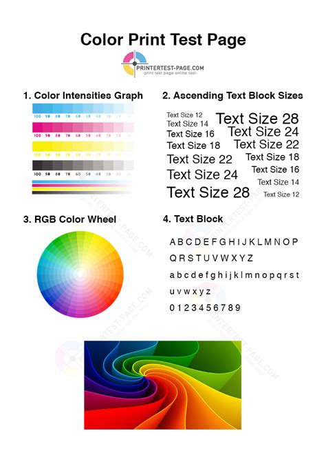 Printer Test Page
