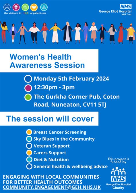 Upcoming Womens Health Awareness Session The Atherstone Surgery