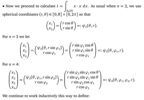 real analysis using the divergence theorem to prove that frac{1}{ b r 0 } int {b r 0 } m