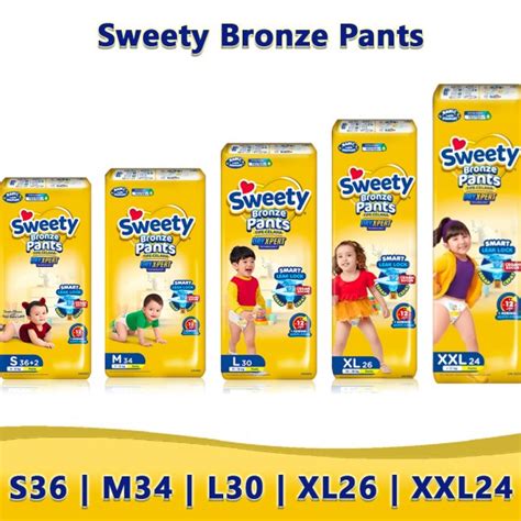 Jual Sweety Bronze Pants Dry Xpert Size S36 2 M32 L28 XL 24