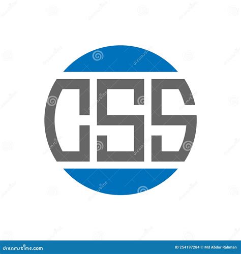 CSS Letter Logo Design On White Background CSS Creative Initials