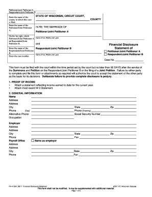 Fillable Online Petitioner Joint Petitioner Fax Email Print PdfFiller