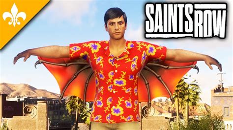 Saints Row The Heist The Hazardous DLC ALL Kaijuice Wingsuit