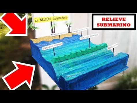 Maqueta Del Relieve Submarino Como Hacer La Maqueta Del Relieve