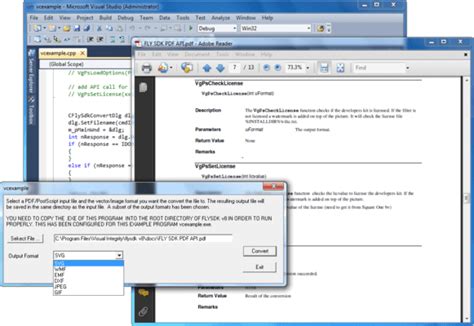 visual integrity pdf objects sdk
