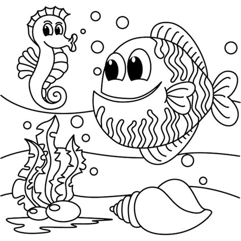 Dessin Anim Mignon Nuage Coloriage Page Illustration Vecteur Pour