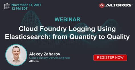 cloud foundry logging using elastic stack from quantity to quality by altoros altoros blog