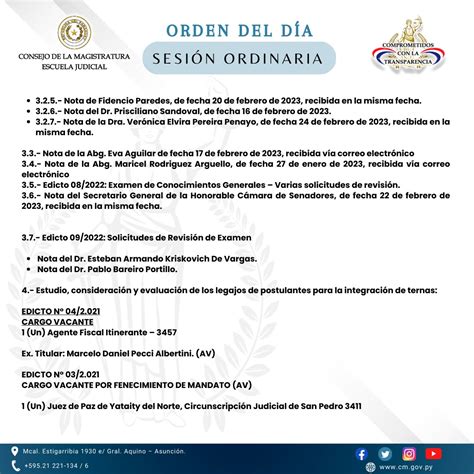 Consejo De La Magistratura CM On Twitter El Consejo De La