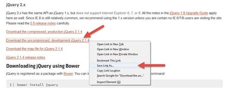 Jquery Tutorial How To Link Jquery Files Into Html Techbriefers