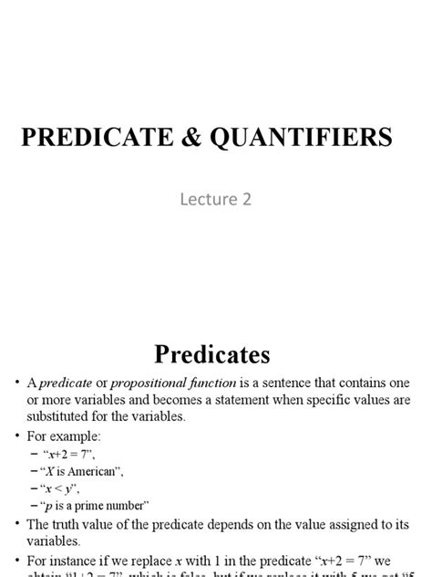 predicate and quantifiers pdf deductive reasoning semantics