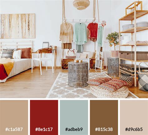 Boho Color Palette Ideas With Hex Codes Vandelay Design