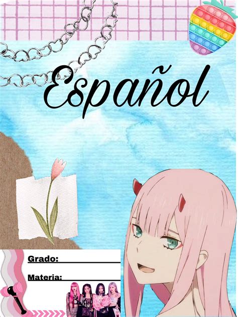 Compartir 10 Imagen Portadas Anime Para Cuadernos Thptnganamst Edu Vn
